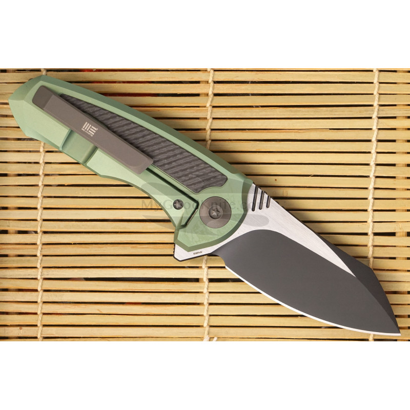 Folding knife We Knife Valiant Green 717E 7.8cm for sale | MyGoodKnife