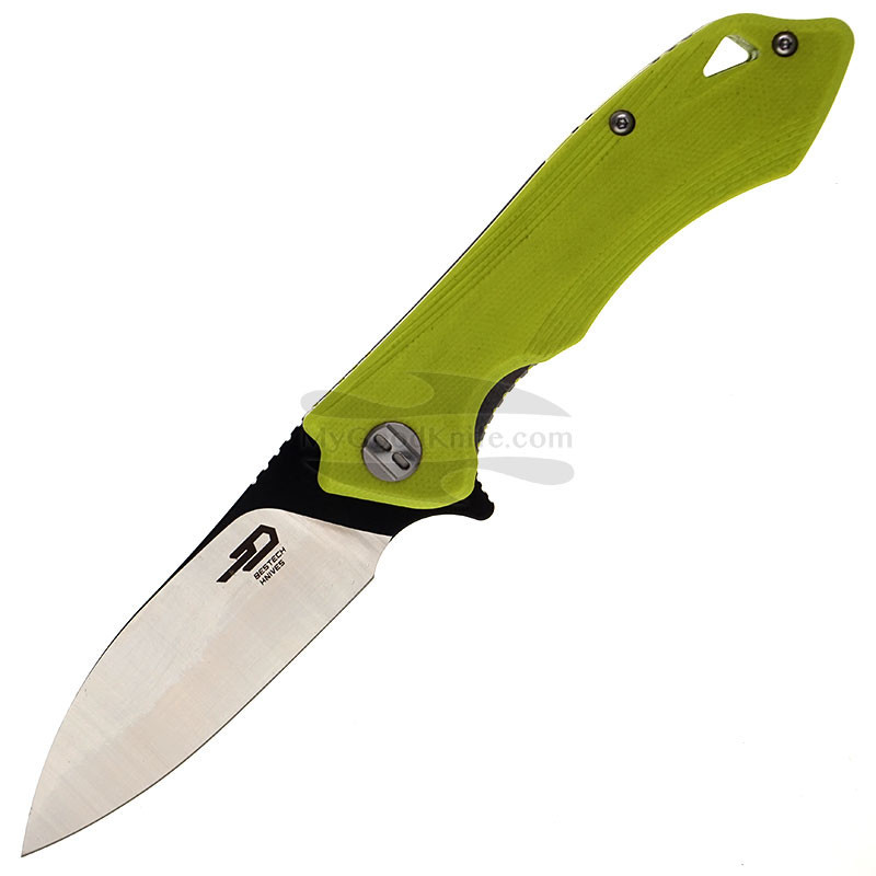 Folding knife Bestech Beluga Fluorescent Green G-10 BG11F-1 7.9cm for ...