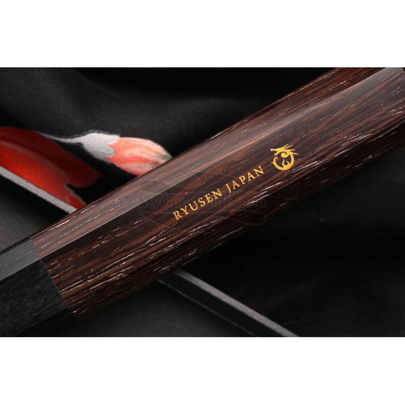 Nakiri Japanese kitchen knife Ryusen Hamono Bonten Unryu BU-308 16.5cm ...