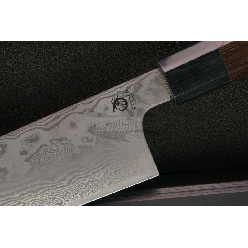 Gyuto Japanese kitchen knife Ryusen Hamono Bonten Unryu BU-303 24cm for ...