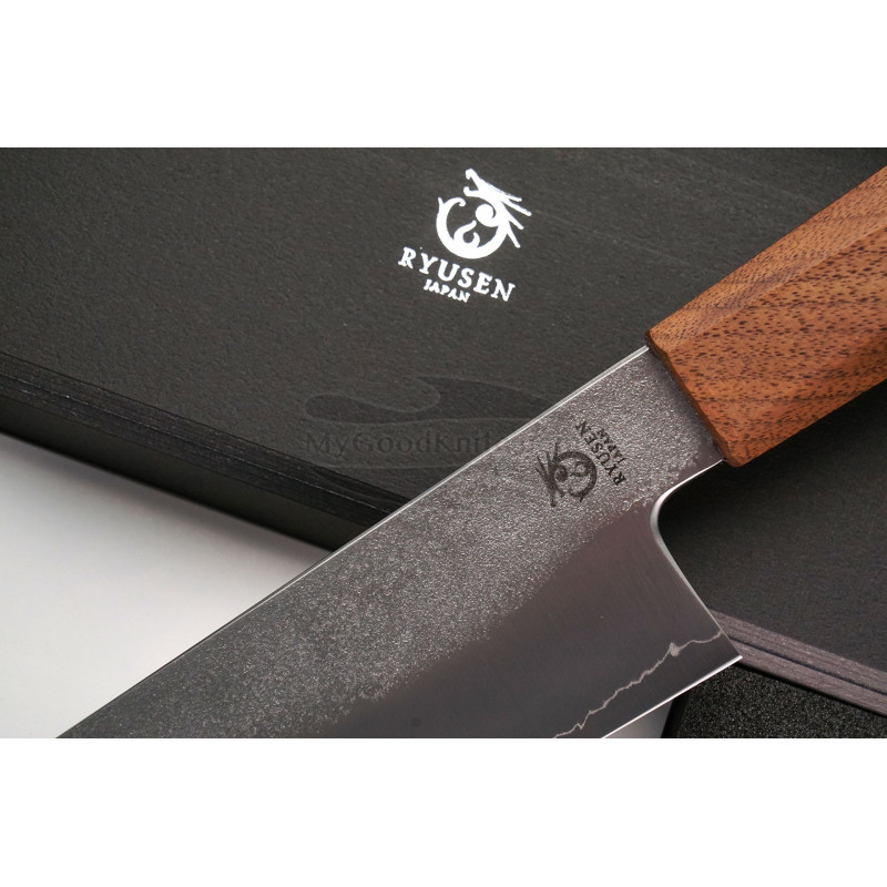 Gyuto Japanese kitchen knife Ryusen Hamono Blazen Wa BZ-405 18cm for ...