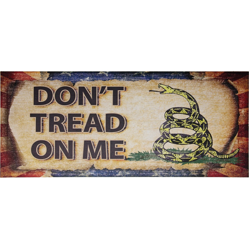 Cartel de chapa Miscellaneous Miscellaneous: Don't Tread on Me MI237 ...