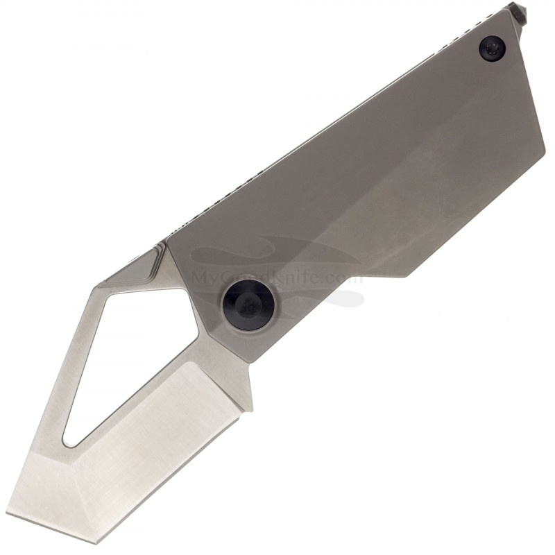Folding knife Kizer Cutlery Cyber Blade Titanium Gray Ki2563A1 5.4cm ...