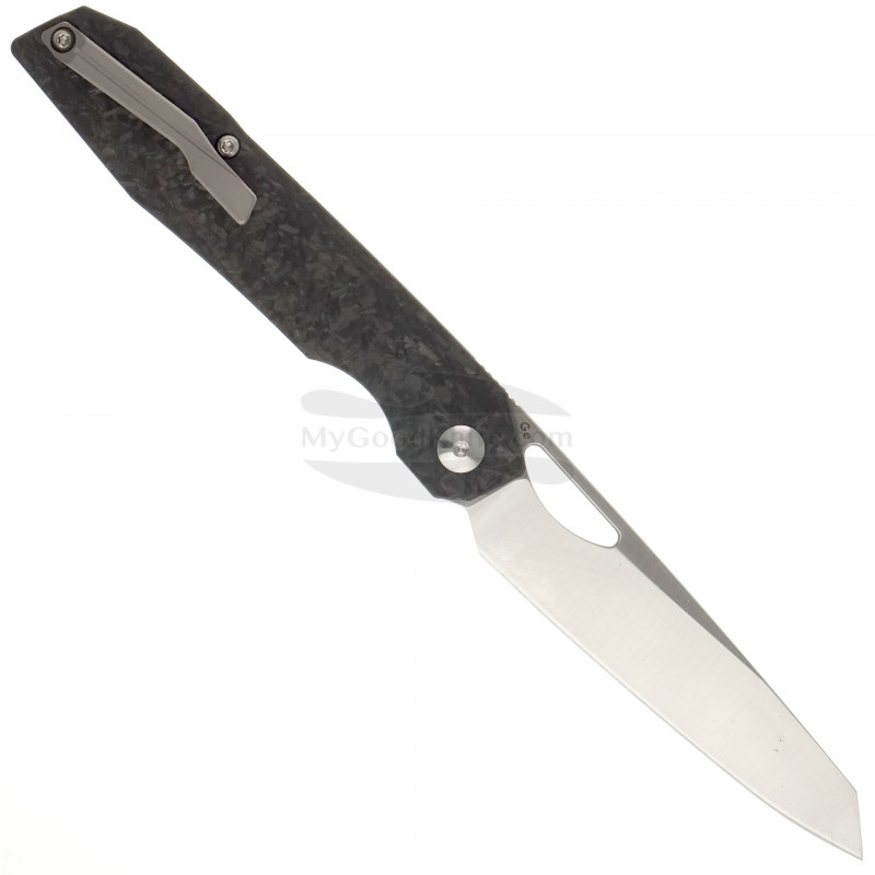 Folding knife Kizer Cutlery Genie Carbon Fiber Black Ki4545A2 8.6cm for ...
