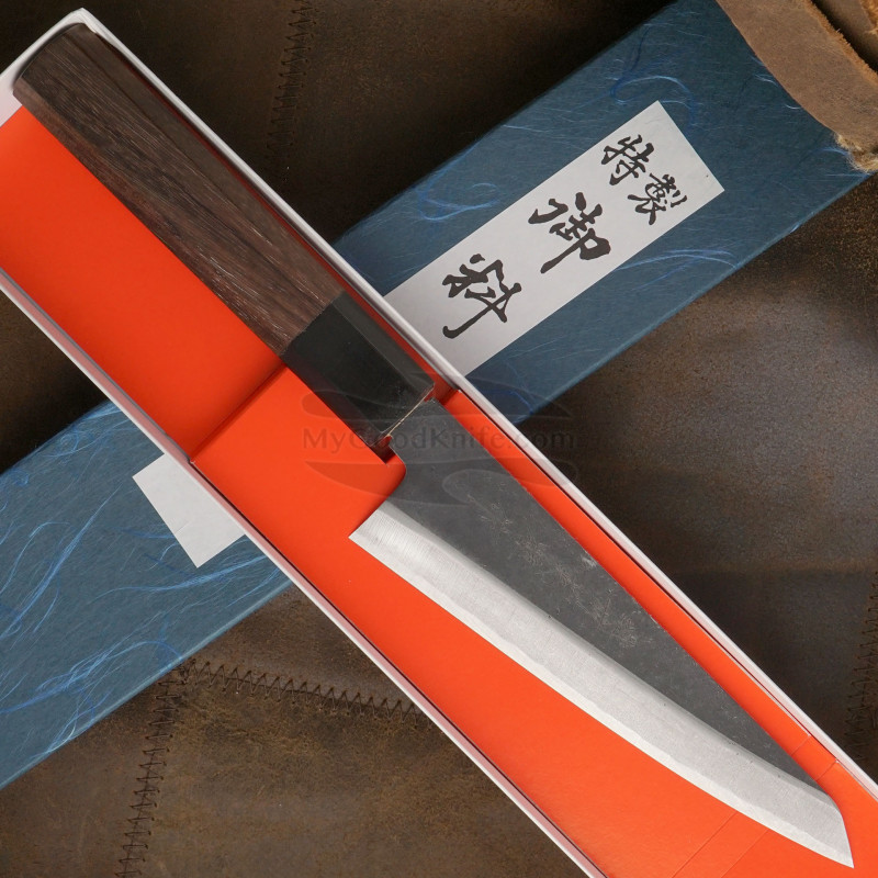Japanese kitchen knife Hideo Kitaoka Honesuki Ao2 15cm for sale ...