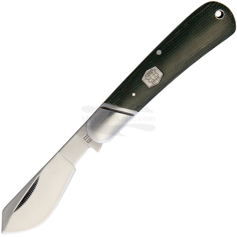 Folding knife Rough Rider Cotton Sampler Green Micarta 1992 for sale ...