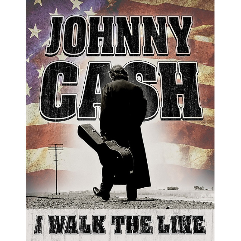 Johnny Cash Walk The Line Poster