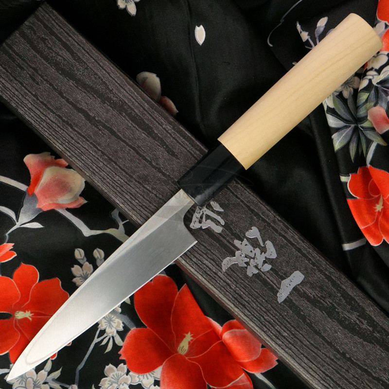 Japanese kitchen knife Ittetsu Kaisaki Stamped IJS-11154 12cm for sale ...