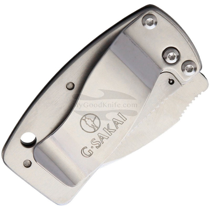 Folding knife G. Sakai Ukimon Fish GS11168 4.1cm for sale | MyGoodKnife