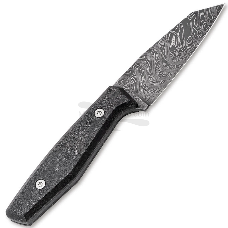 Fixed blade Knife Böker AK1 Damascus 122509DAM 7.9cm for sale | MyGoodKnife