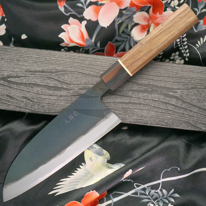 Bunka Japanese kitchen knife Daisuke Nishida Forge-welded Shirogami 1 ...
