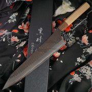 Gyuto Japanese kitchen knife Yu Kurosaki Koku sen Aogami Super ZBSE ...