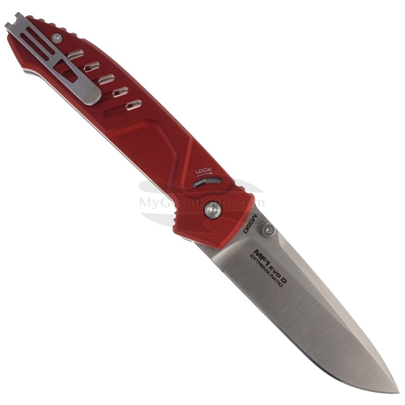 Extrema Ratio MF1 Evo D Red Satin M390 | MyGoodKnife Coutellerie en ligne