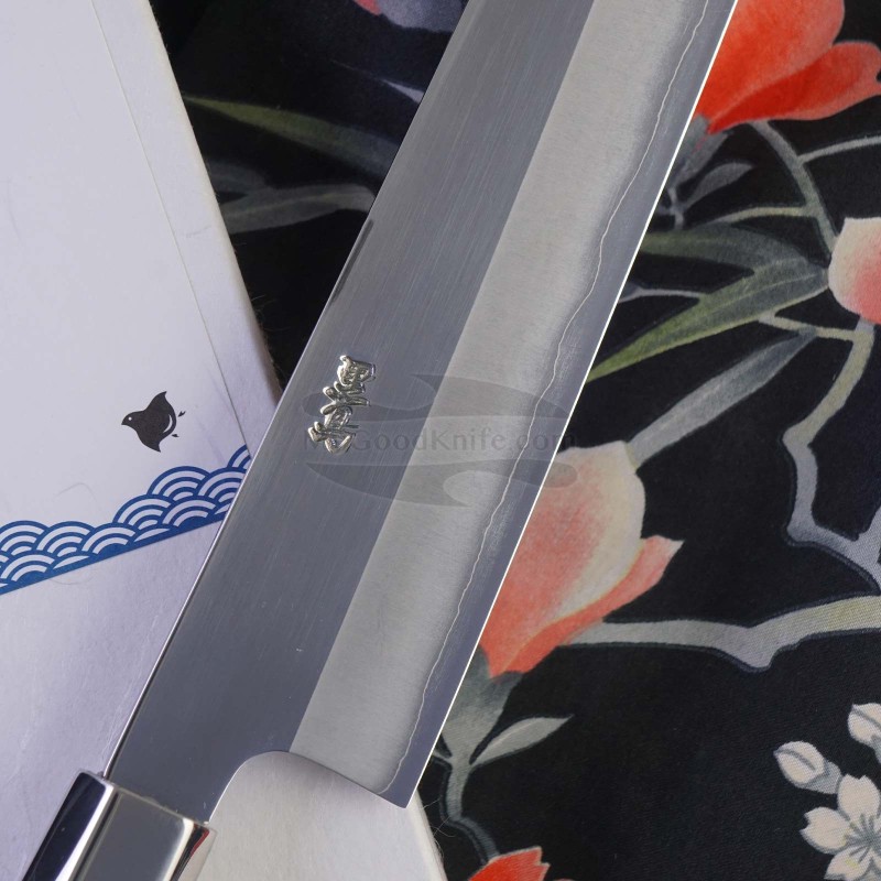 Cuchillo Japones Yanagiba Kurotori Hamono Double bevel KRT-07 22.5cm ...