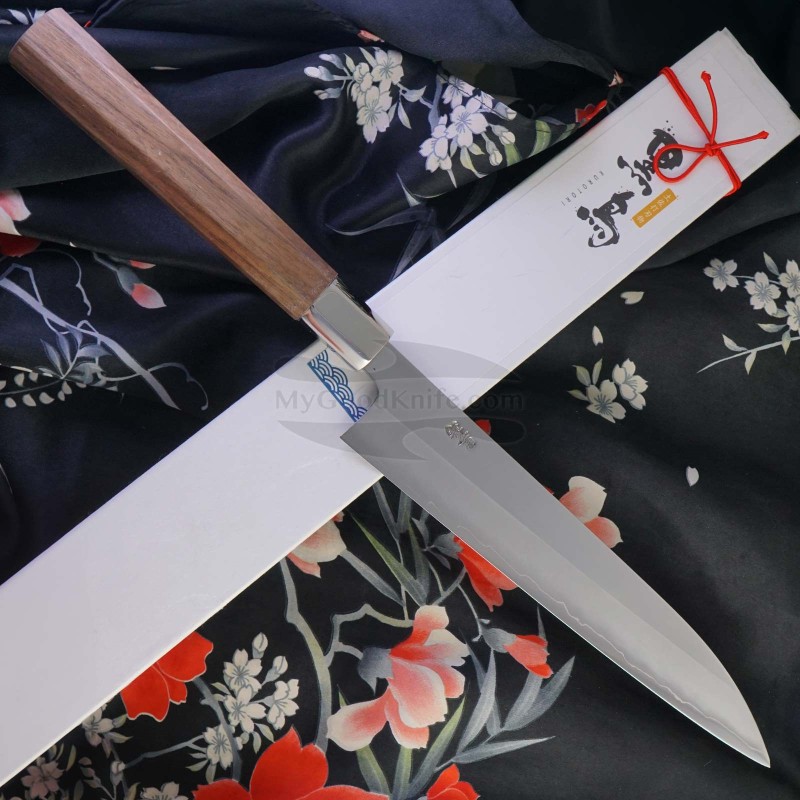Cuchillo Japones Yanagiba Kurotori Hamono Double bevel KRT-06 21cm ...