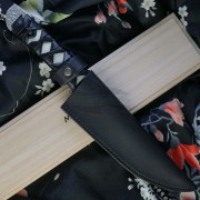 Fixed blade Knife Mcusta Custom Limited Edition Damascus MC241D 14.5cm ...