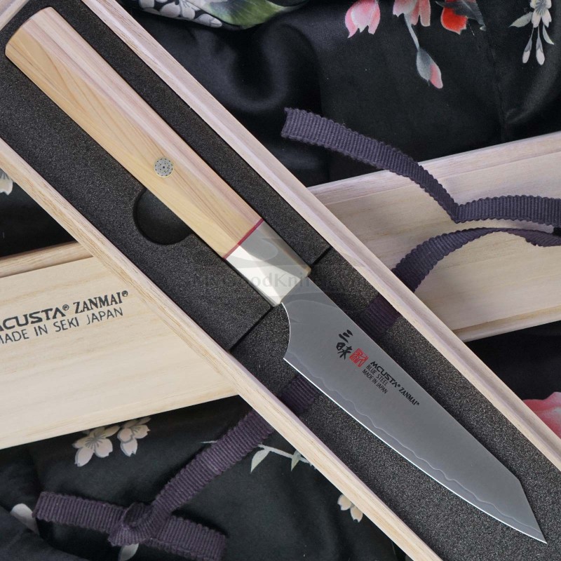 Petty Japanese kitchen knife Mcusta Zanmai Beyond ZBX-5001B 11cm for ...