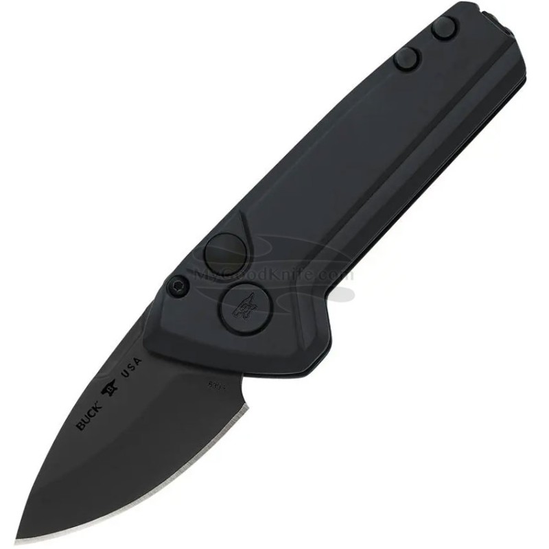 Automatic knife Buck Knives 839 Mini Deploy Pro Blackout 0839BKS-B 4 ...